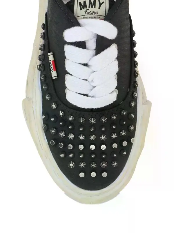 Mihara Yasuhiro Studded Detail Sneakers - Black