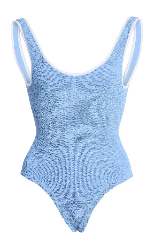 Hunza G Faye One-piece Swimsuit - Blue