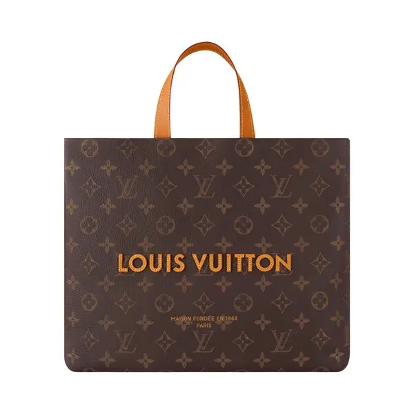 LOUIS VUITTON Shopper Tote Mm Monogram