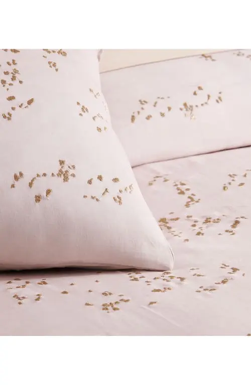 Donna Karan New York Dusk Embroidered Duvet Cover
