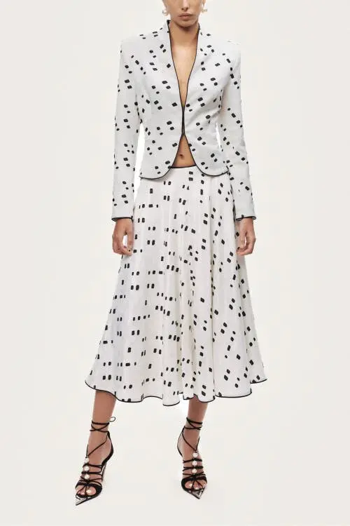 NOCTURNE Printed Tailored Jacket