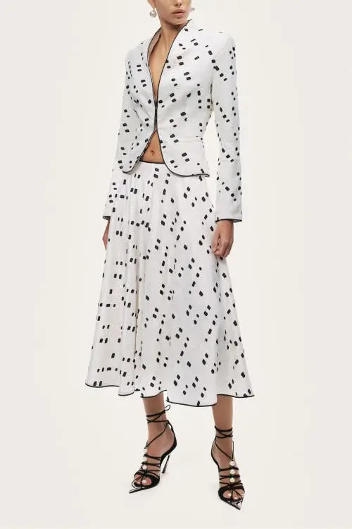 NOCTURNE Printed Tailored Jacket