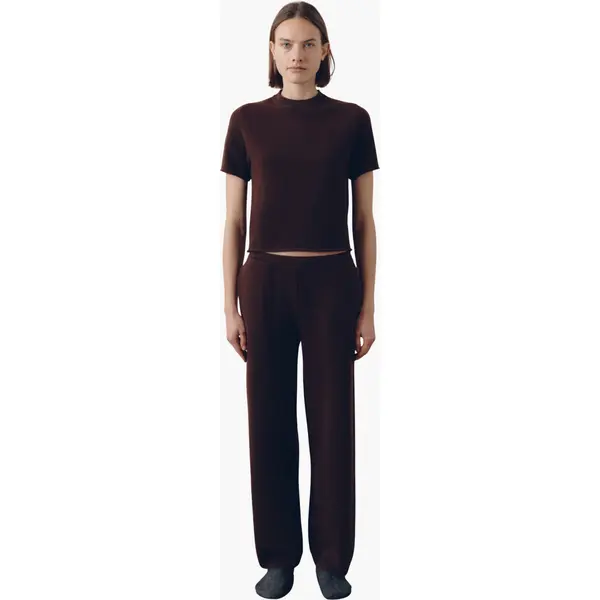 ALL MY LOVE Kayla Cashmere Pants - Espresso