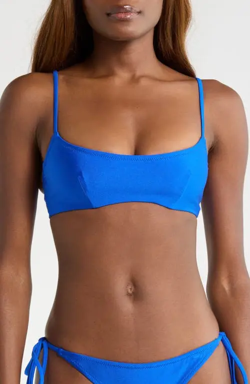 KULANI KINIS Hidden Underwire Bikini Top - Blue Lagoon