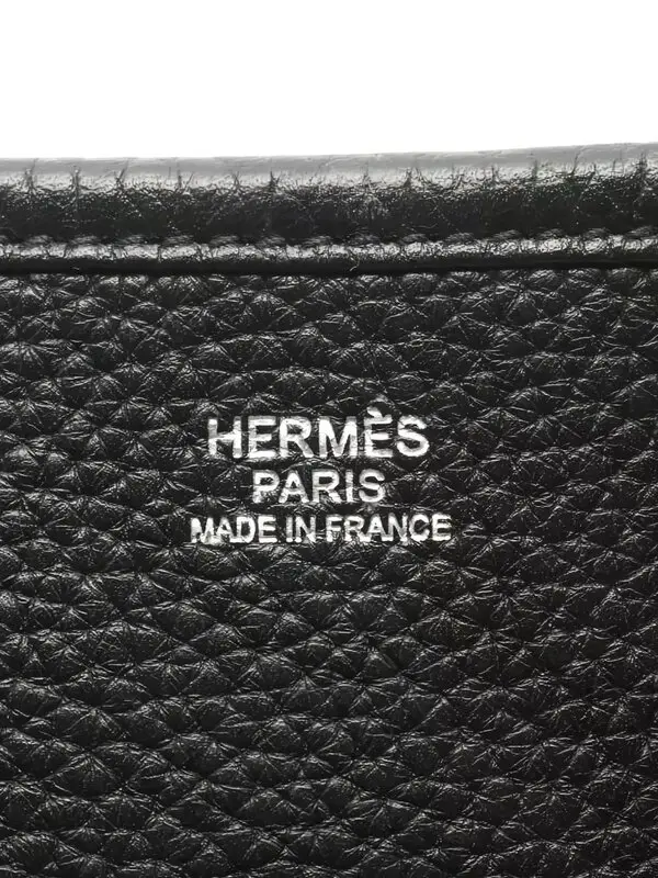 Hermès 2013 Evelyn 3 Troyes Gm Crossbody Bag - Black
