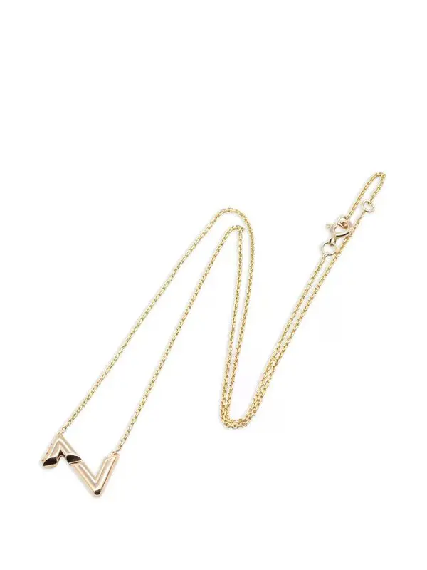 LOUIS VUITTON 2010s Vault Upside Down Necklace - Pink