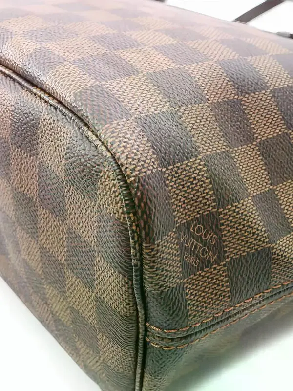 LOUIS VUITTON 2021 Neverfull Pm Damier Ebene Shoulder Bag - Brown