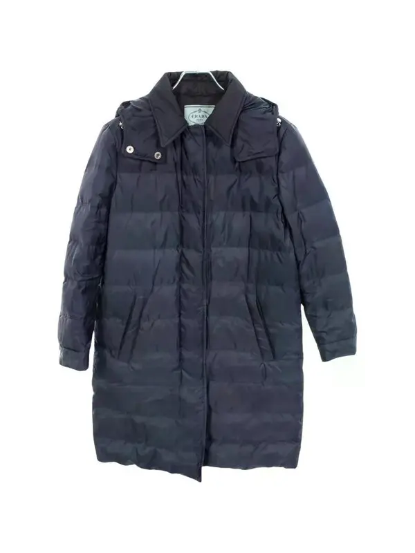 Prada 2000s Padded Hooded Coat