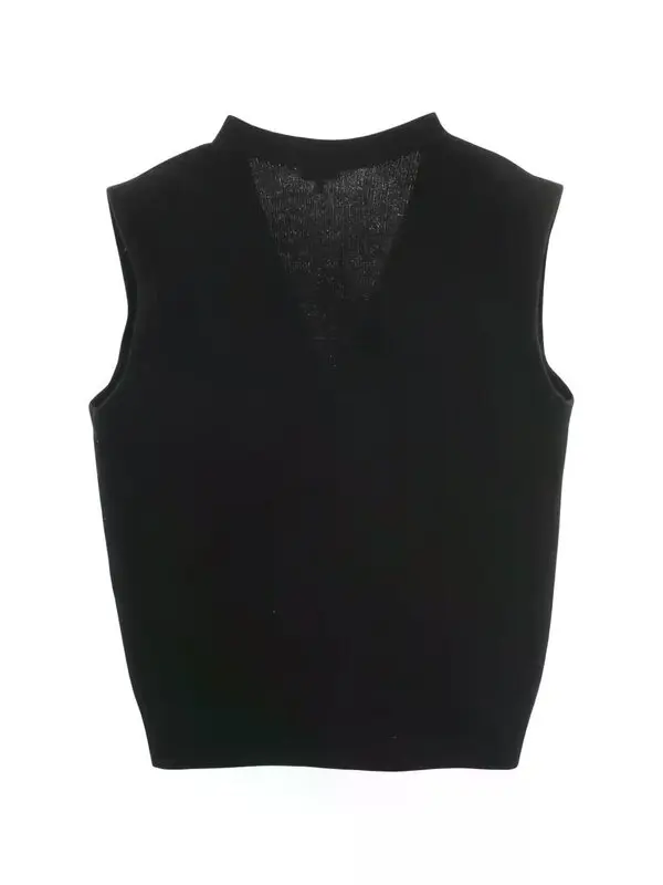 Loewe Anagram Knit Vest Wool
