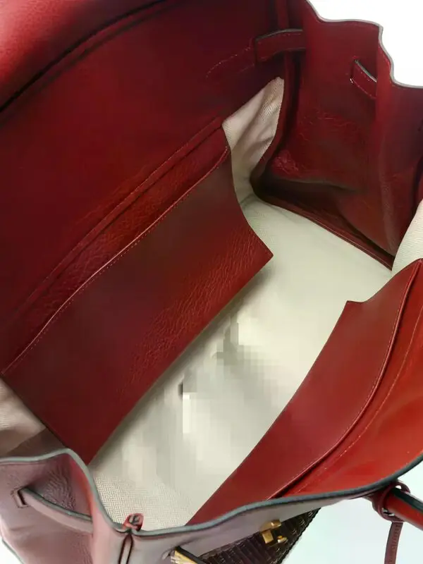 Hermès 2002 Birkin 35 Horsehair Tote Bag