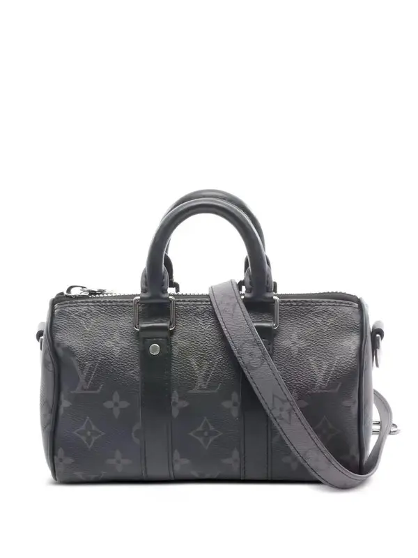 LOUIS VUITTON 2010s Xs Monogram Eclipse Handbag - Black