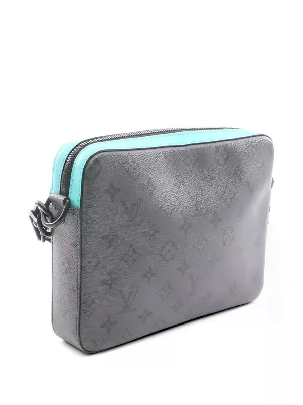 LOUIS VUITTON Messenger Monogram Shoulder Bag - Grey