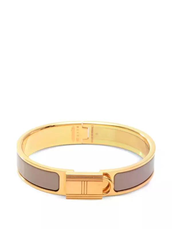 Hermès 2000s Click Cadena Pm Bangle - Gold