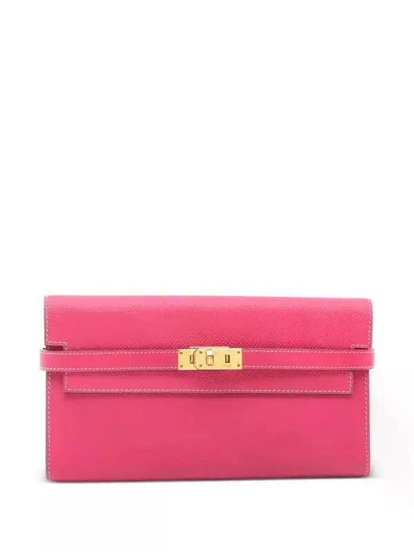 Hermès 2013 Kelly Wallet - Pink