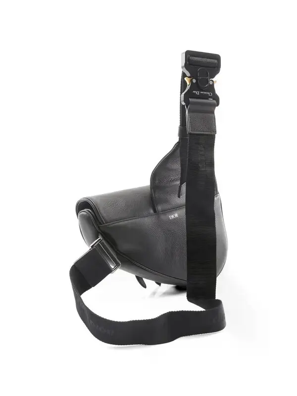 Dior 2010s X Erl Saddle Bag