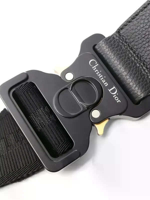 Dior 2010s X Erl Saddle Bag