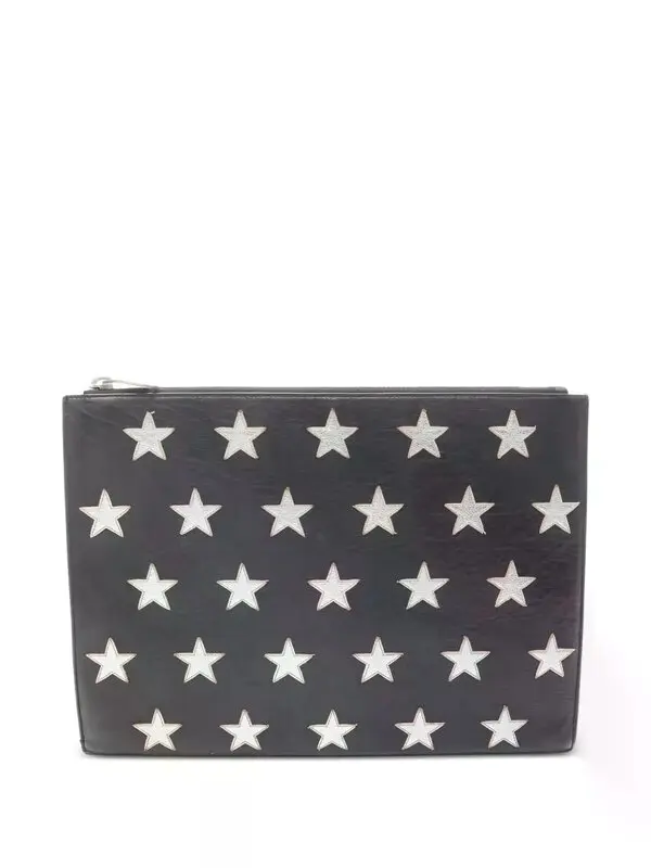 Saint Laurent 2000s Star-detail Clutch Bag