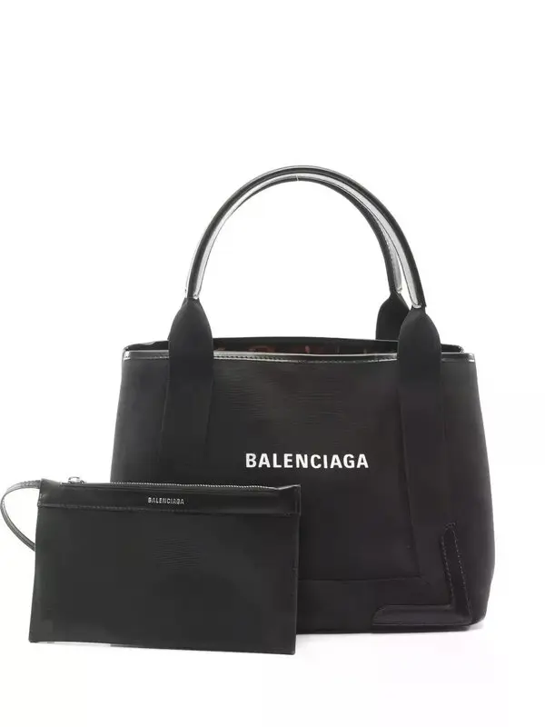 Balenciaga 2010s Cabas Tote Bag - Black