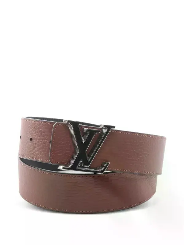 LOUIS VUITTON 2024 Reversible Leather Belt - Brown