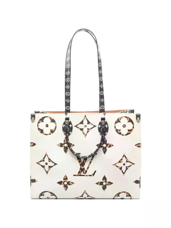 LOUIS VUITTON Monogram Jungle Shoulder Bag - White