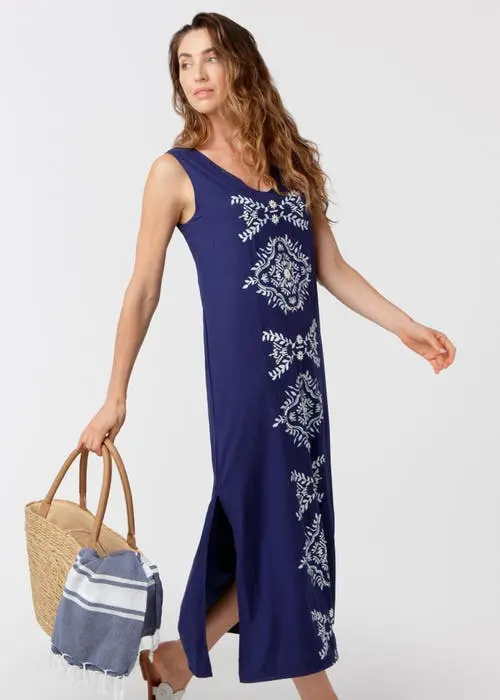 CABANA LIFE Essential Maxi Dress - Navy