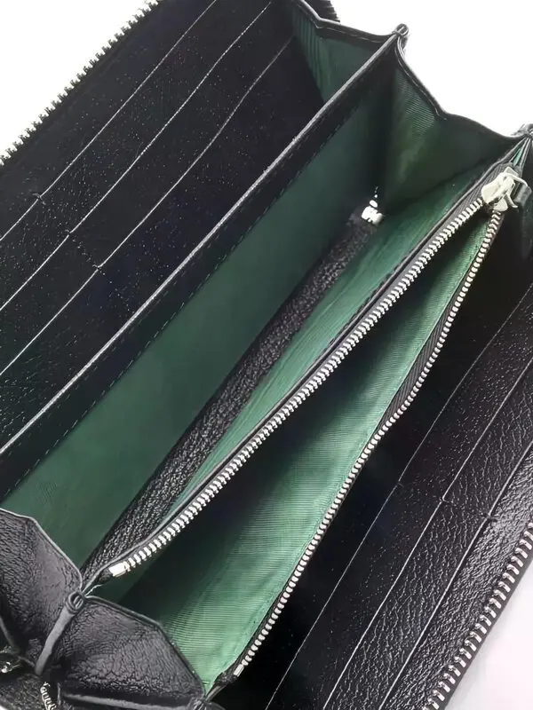 Gucci 2010s Ophidia Leather Zip Wallet