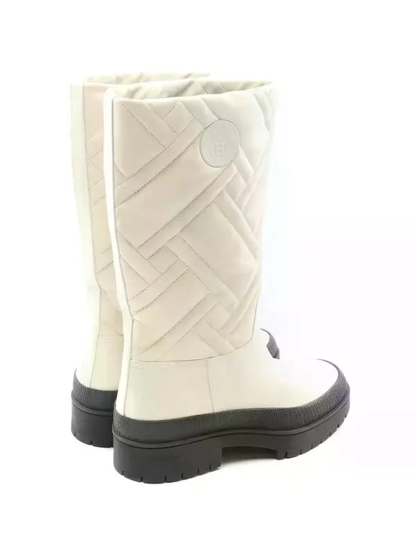 Hermès Quilted Leather Boots