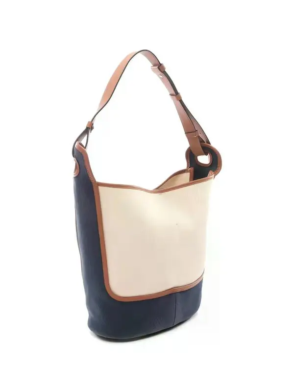 Loewe Anagram Canvas Shoulder Bag