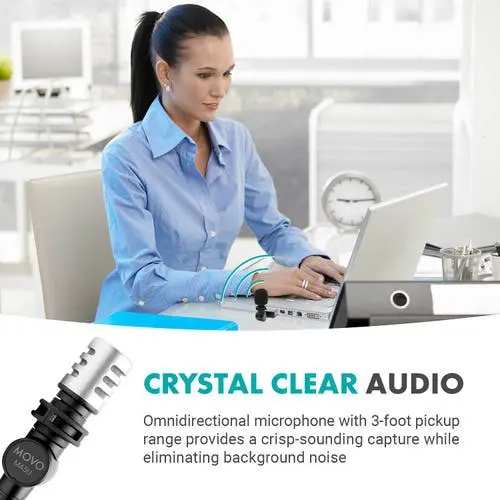 MOVO Ma5u Pocket Audio Microphoneusb Compatible