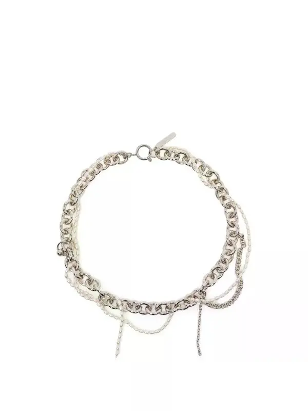 JUSTINE CLENQUET Salem Necklace - Silver