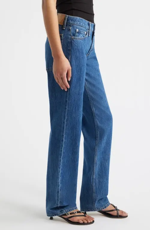 Rag & Bone Harlow Low Rise Straight Leg Jeans - Park