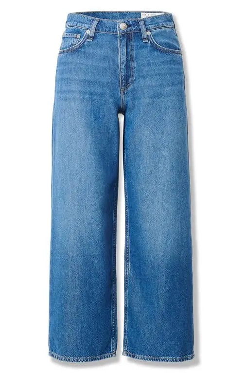 Rag & Bone Featherweight Andi Ankle Wide-leg Jeans - Millerton