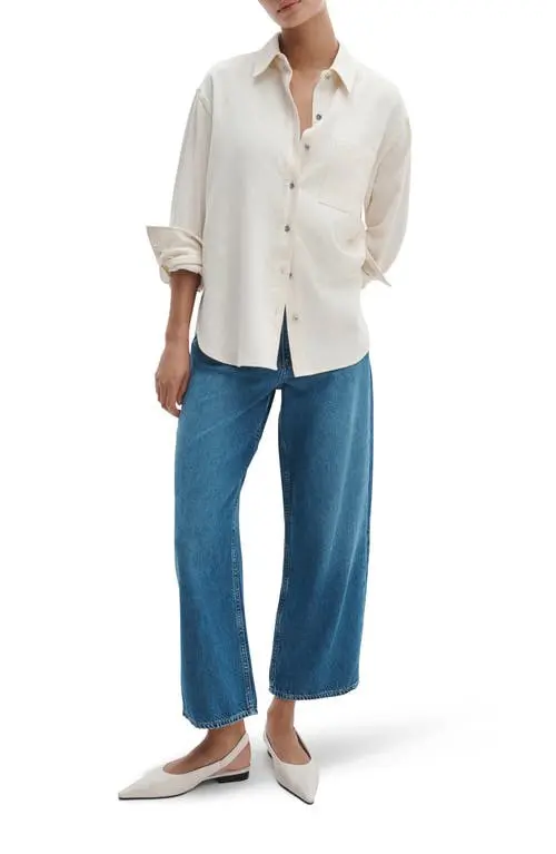 Rag & Bone Featherweight Andi Ankle Wide-leg Jeans - Millerton