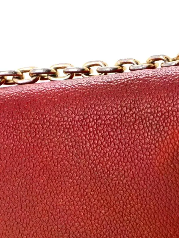 LOUIS VUITTON Saint Placide Handbag Monogram Canvas And Leather Shoulder Bag - Brown