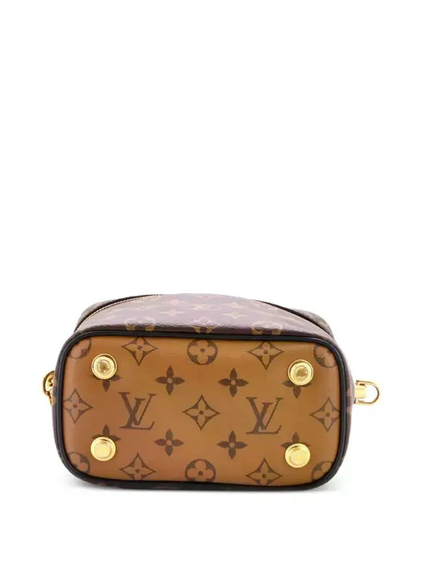 LOUIS VUITTON Vanity Handbag Reverse Monogram Canvas Pm Satchel