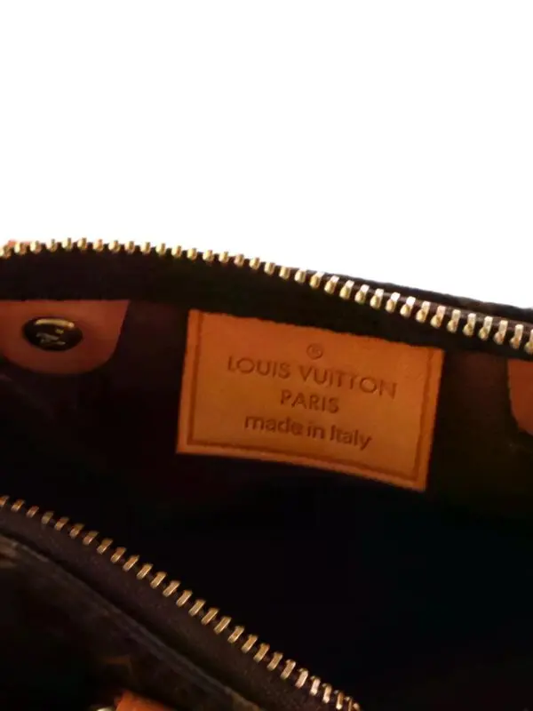 LOUIS VUITTON Speedy Bandouliere Nano - Brown