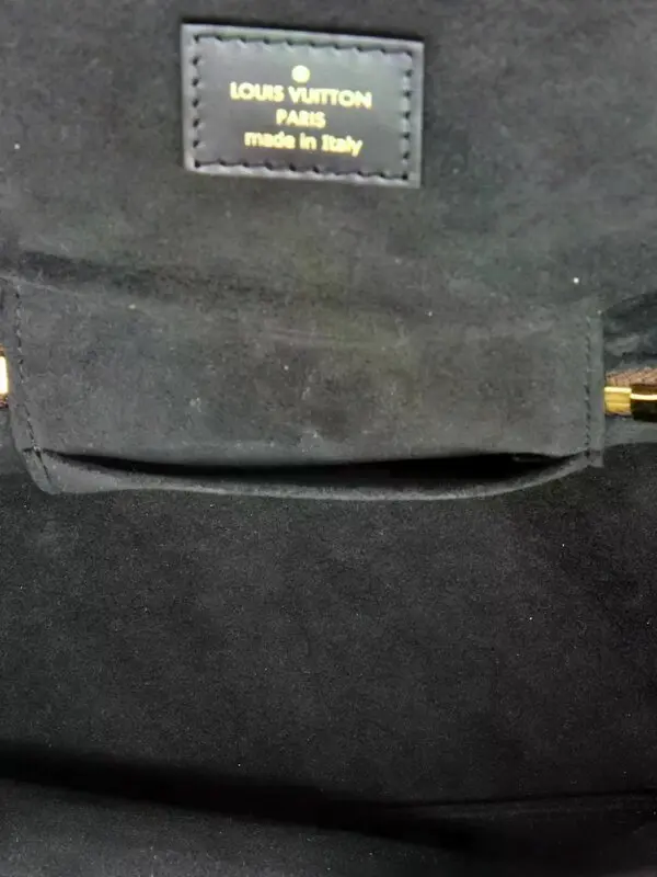 LOUIS VUITTON Vanity Handbag Reverse Monogram Canvas Pm Satchel