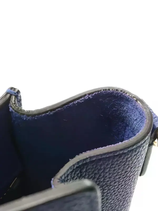 Celine 2010s Nano Luggage Tote Bag - Blue