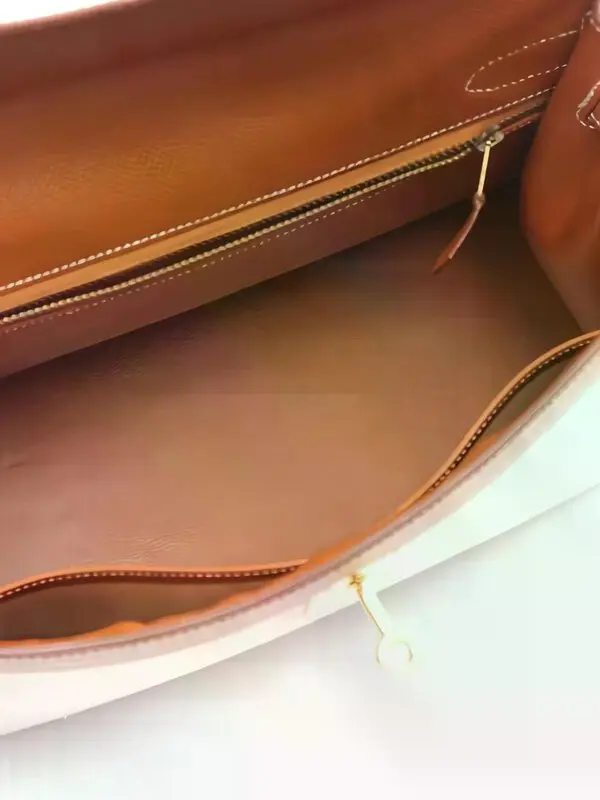 Hermès 1991 Kelly 32 Leather Handbag - Neutrals