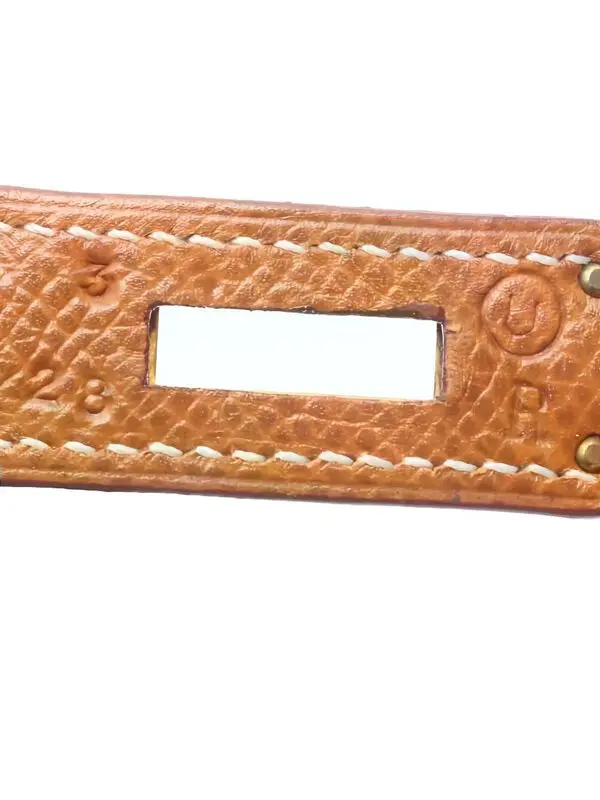 Hermès 1991 Kelly 32 Leather Handbag - Neutrals