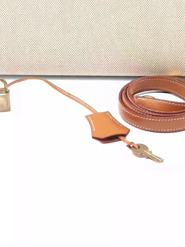 Hermès 1991 Kelly 32 Leather Handbag - Neutrals