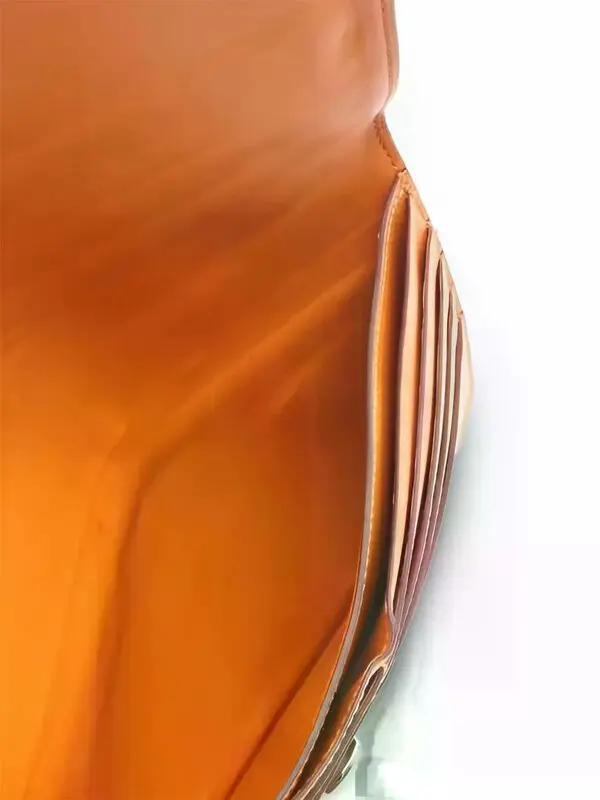 Hermès 2019 Dogon Bi-fold Long Leather Wallet - Orange