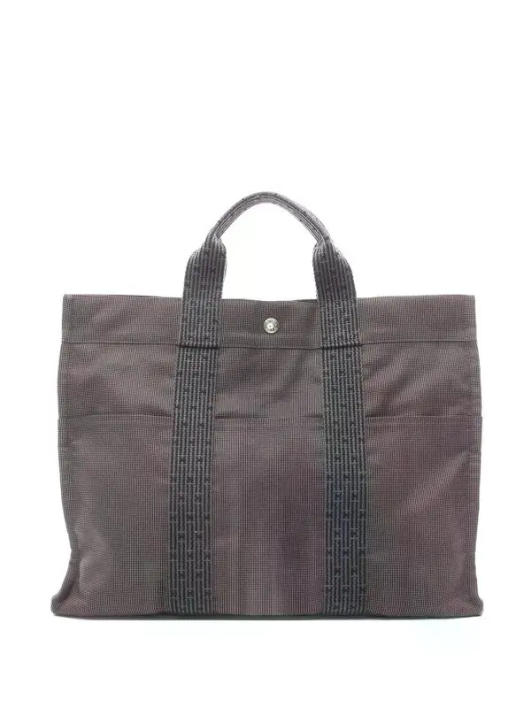 Hermès 2000s Mm Yale Line Tote Bag - Grey