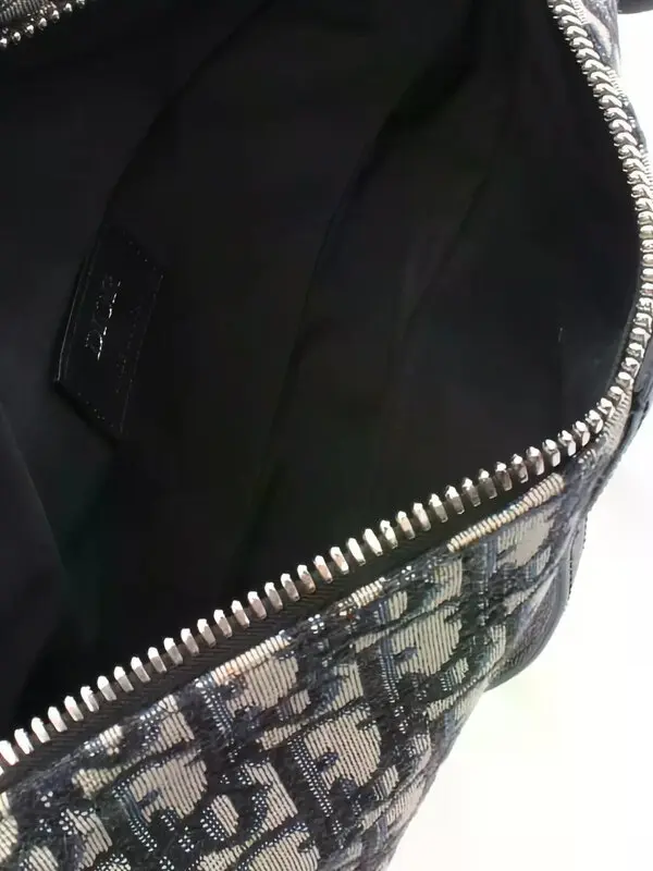 Dior 2010s Saddle Oblique-jacquard Messenger Bag