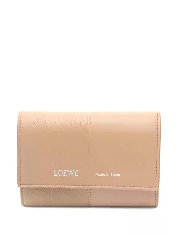 Loewe 20´vertical Small Trifold Wallet - Neutrals