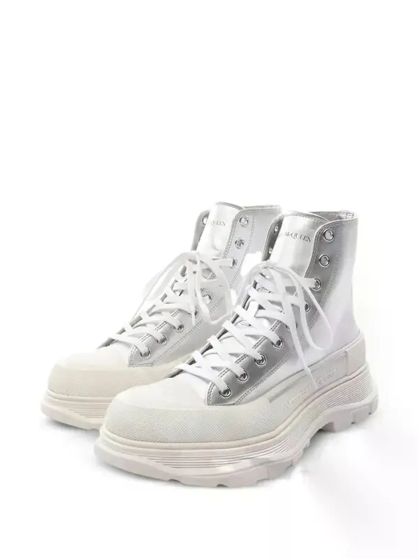 Alexander McQueen High-cut Leather Sneakers