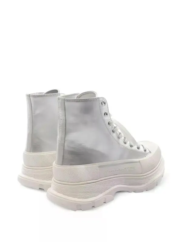 Alexander McQueen High-cut Leather Sneakers