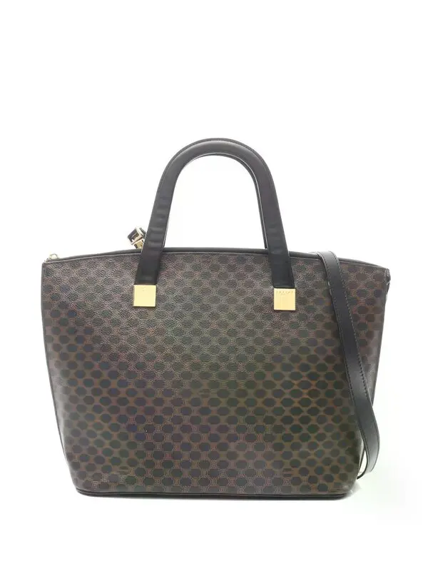Celine 2000s Macadam Printed Handbag