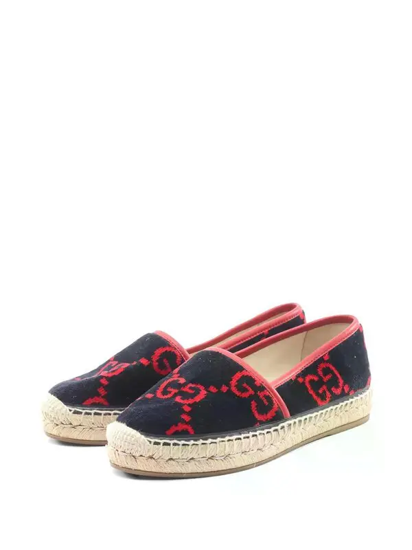 Gucci 2000s Gg Pattern Espadrilles