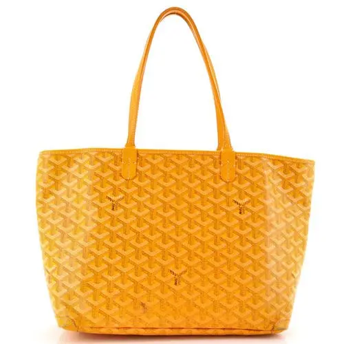 Goyard Artois Tote Coated Canvas Pm - Yellow